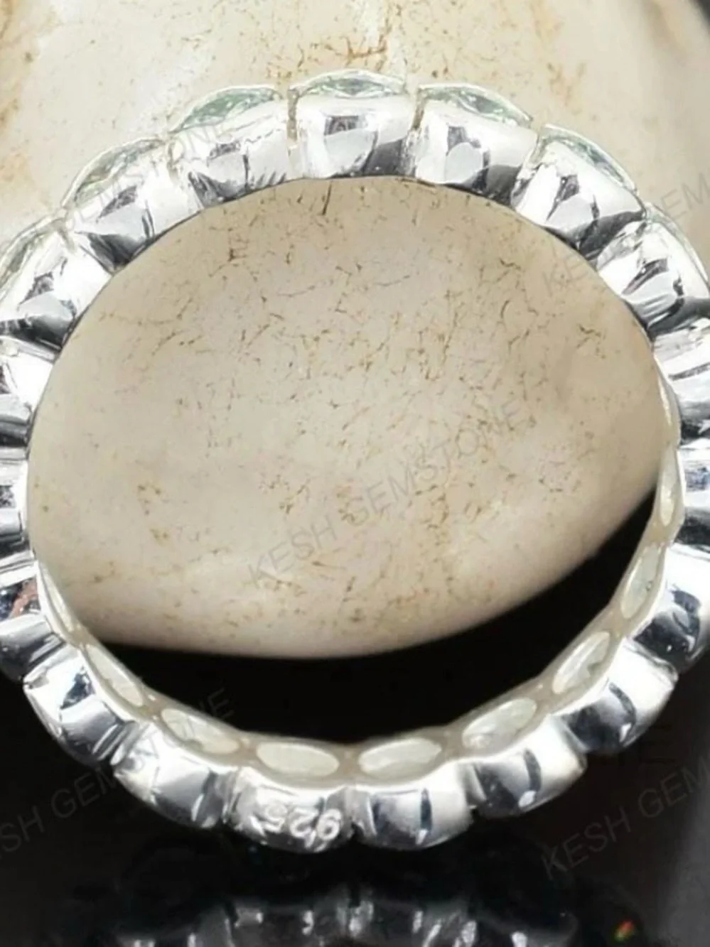 Jewelry | Sterling Silver Ice Blue Natural Diamond Ring 2 Ct Size 1 ...